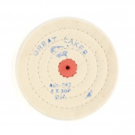 Loose Muslin Buff - 4" Diameter :: Great Lakes Dental Technologies